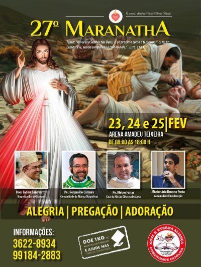 Comunidade Nova e Eterna aliança promove 27° edição do Maranatha ... Comunidade Nova e Eterna aliança promove 27° edição do Maranatha ...