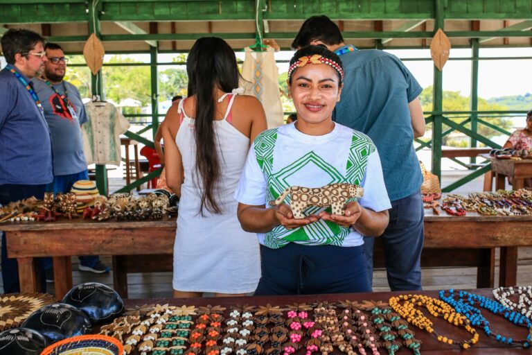 Comunidade indígena terá ‘Centro de Artesanato Kambeba Asmik'